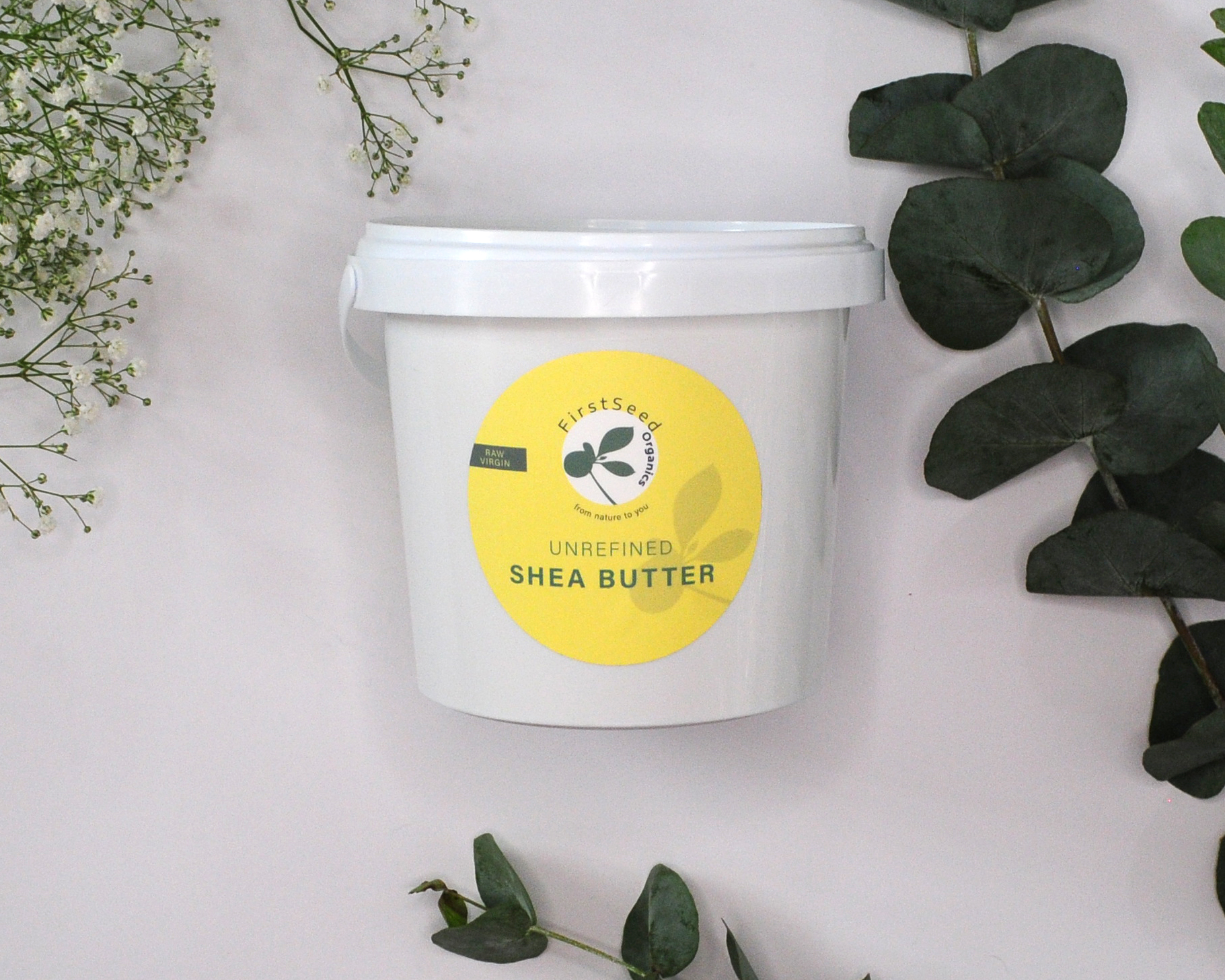 1kg Organic Unrefined Shea Butter – FirstSeed Organics – FirstSeed Organics